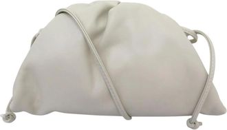 Bottega Veneta Clutches - NEUE HANDTASCHE BOTTEGA VENETA MINI POUCH LEDER CR - Gr. unisize - in Wei&szlig; - f&uuml;r Damen