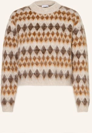 Mrs & Hugs Mrs & Hugs Pullover Mit Alpaka braun