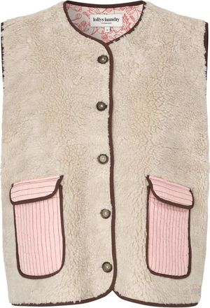 Lollys Laundry Femme, Vestes, Beige, Taille: 44 FR Vest