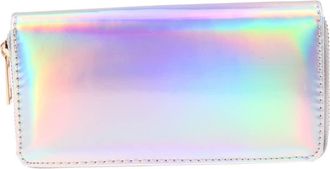 Valiclud Damen Clutch Geldb&ouml;rse Silber Lang Mit Rei&szlig;verschluss M&uuml;nzfach Pailletten Glitzer Portemonnaie F&uuml;r M&uuml;nzen Kreditkarten Telefon Pocket Modisch Und Hand