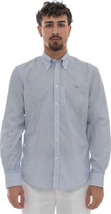 Harmont & Blaine Homme, Chemises, Bleu, Taille: 6XL Crq074 Chemise Casual