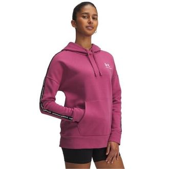 Under Armour Sweat &agrave; capuche en polaire pour femme, Fuchsia Dusk, 38