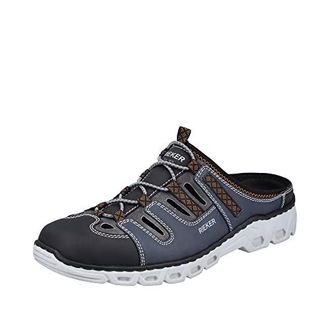 Rieker Homme 14595 Sabots, Grau, 44 EU