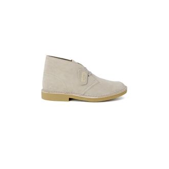 Clarks Homme, Chaussures, Gris, Taille: 45 EU Chaussures &agrave; lacets en cuir avec semelle synth&eacute;tique