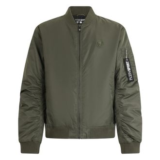 Plein Sport Bomber Jacket Icon - - Sport - Herren - Gr&uuml;n - S