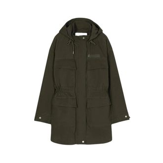 Closed Utility Parka - - Coats - Damen - Gr&uuml;n - XS