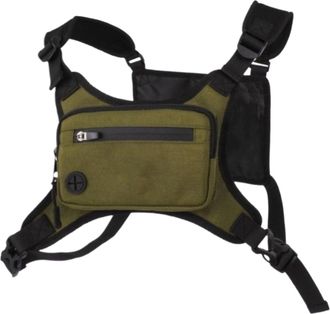 Generico Brusttasche für Männer, Outdoor-Sportweste für Herren, Rucksack-Schwanz, Smartphone-Halterung für Outdoor-Ausrüstung, Unisex, Motorrad, Fahrradrucksac