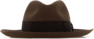 Borsalino unisex, Accessoires, Brun, Taille: L Alexander Hat