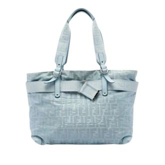 Fendi Pre-owned Nylon Tote Bag - - Pre-owned - Damen - Blau - ONE SIZE