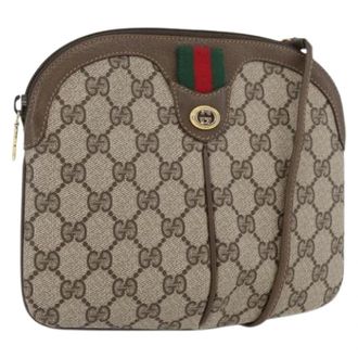 Gucci Pre-owned Vintage GG Canvas Schultertasche - - Pre-owned - Damen - Beige - ONE SIZE