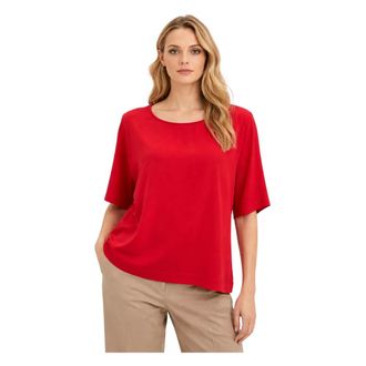 Maliparmi Maliparmi, Damen, Blusen & Hemden, Rot, XLGr&ouml;&szlig;e