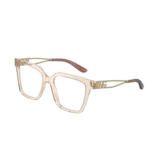 Dolce & Gabbana Braune Rahmen Sonnenbrille Modell 3432 - - Accessories - Damen - Braun - 53 MM