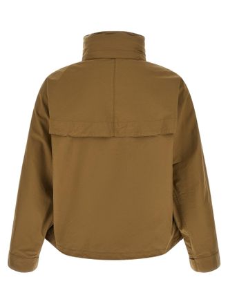 Christophe Lemaire Mens Bicolor Cotton Parka Clothing