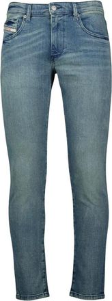 Diesel Homme, Jeans, Bleu, Taille: W29 L30 Jean Slim Fit D&eacute;lav&eacute; et Effet Us&eacute;