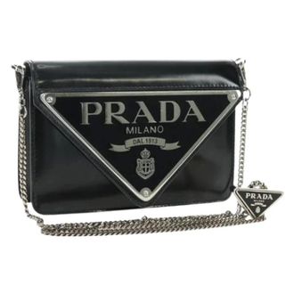 Prada Sac bandouli&egrave;re vintage doccasion - Femme - Pre-owned - Noir - Taille: ONE Size