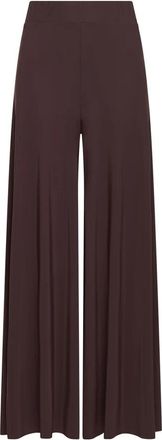 Maliparmi Maliparmi, Femme, Pantalons, Brun, Taille: 34 FR Pantalon EN Jersey Doux