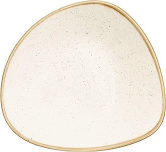 Churchill Stonecast -Triangle Bowl Schüssel- 60cl, Farbe wählbar (Barley White)