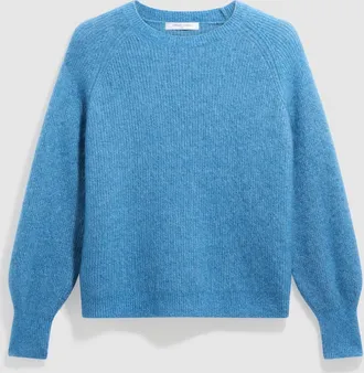 Gerard Darel Pull &eacute;pais en laine et mohair - RIYA - Pervenche