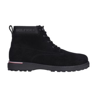 Tommy Hilfiger Schwarze Business Outdoor Stiefeletten - - Shoes - Herren - Schwarzk - 44 EU