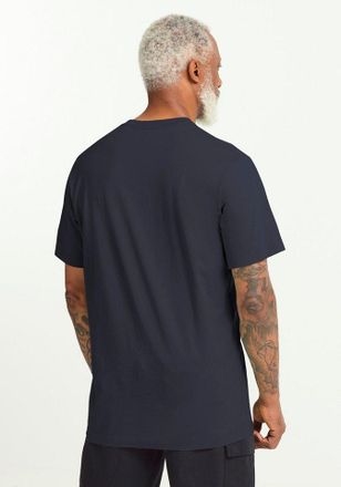 Jack Wolfskin T-Shirt BRAND T M T-Shirt aus Bio-Baumwolle, hoher Tragekomfort, gro&szlig;er Logo-Aufdruck