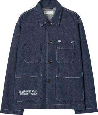 Universal Works Ives Jacket - - Jackets - Herren - Blau - XL