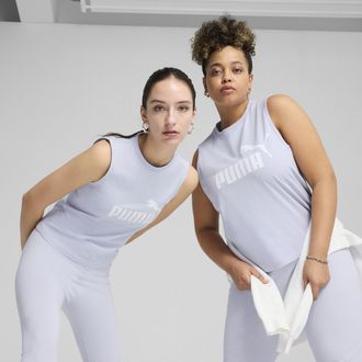 Puma ESS No. 1 Logo Slim Tanktop Damen, Kleidung, Blau, S