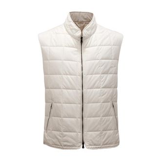 Mazzarelli Dolomiti Gilet Trapuntato Dolomiti/1 - - Jackets - Herren - Wei&szlig; - XL