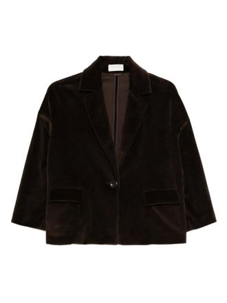 Circolo 1901 blazer &agrave; simple boutonnage - Marron