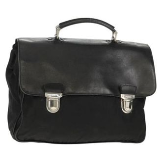 Prada Pre-owned Nylon Aktentasche - - Pre-owned - Damen - Schwarzk - ONE SIZE