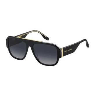 Marc Jacobs unisex, Accessoires, Noir, Taille: 58 MM Lunettes de soleil pilote