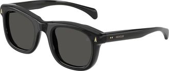 Moncler Lunettes de soleil carr&eacute;es Noirr - unisex - Accessoires - Noir - Taille: 51 MM