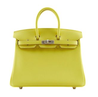 Herm&egrave;s Lime Swift Birkin 25