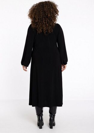 Yoek A-Linien-Kleid Damen Kleid mit Langarm