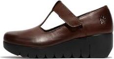 FLY London Femme VEKA339FLY Uniform Dress Shoe, Marron, 39 EU