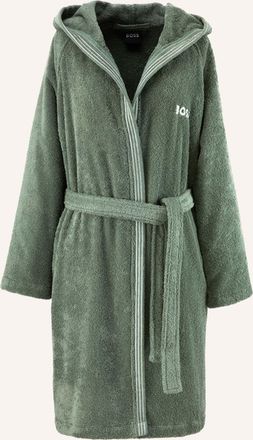 HUGO BOSS Bademantel Edge gruen