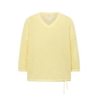 Cecil H&auml;kelpullover - - Knitwear - Damen - Gelb - XL