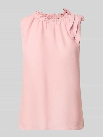 Christian Berg Regular Fit Bluse aus Viskose-Mix mit Leinen-Anteil