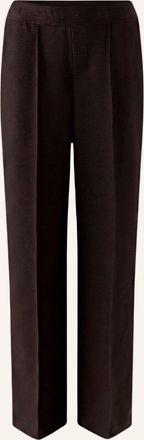 Oui Hose Lacy braun