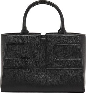 Elisabetta Franchi Femme, Sacs, Noir, Taille: ONE Size Sac fourre-tout moyen avec logo