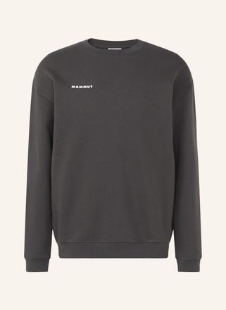 Mammut Mammut Midlayer-Pullover Base Ml Crew Neck Mini Logo grau
