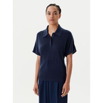 Tommy Hilfiger Poloshirt WW0WW45652 Dunkelblau Regular Fit