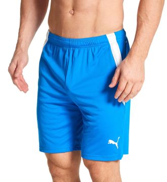 Puma Herren Teamliga Shorts, Electric Blue Lemonade White, XL