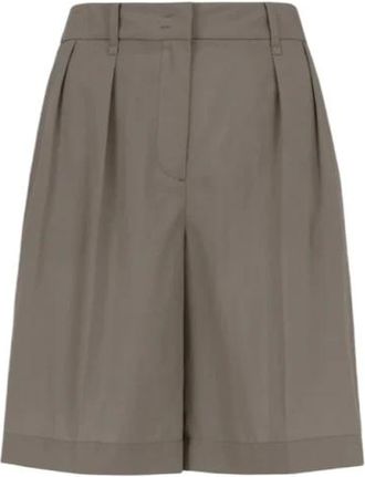 Bomboogie Femme, Shorts, Brun, Taille: 44 FR Short Bermuda Fluide en Lyocell