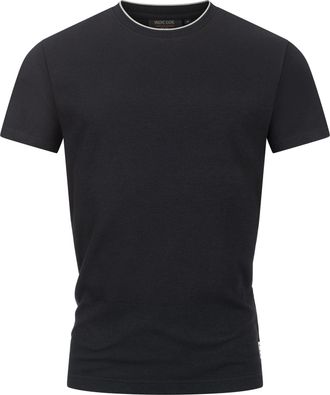 Indicode Herren INSandt T-Shirt mit Rundhals-Ausschnitt | Herrenshirt Jerseyshirt Black, M