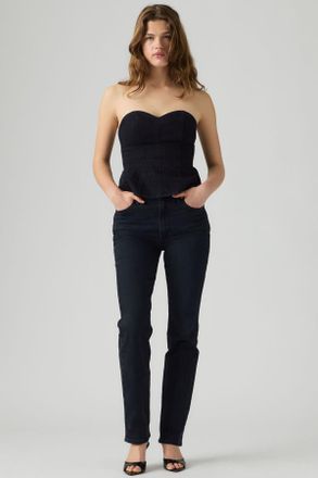 Levi's Ribcage Slim Jeans - Damen - Schwarz / Schwarz