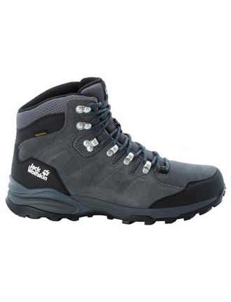Jack Wolfskin Homme REFUGIO TEXAPORE MID M Chaussure de Trail, Gris / Noir, 42 EU
