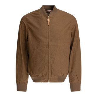 Manifattura Ceccarelli Homme, Vestes, Brun, Taille: S Bomber Jacket 6020-Qp