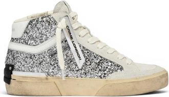 Crime London Femme, Chaussures, Gris, Taille: 40 EU Recut High Baskets