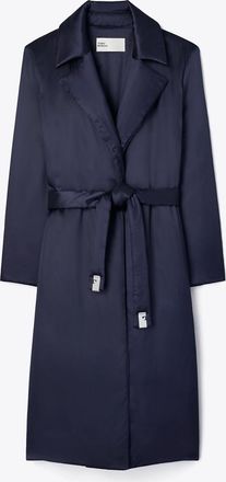 Tory Burch Damen Viscose Padded Coat