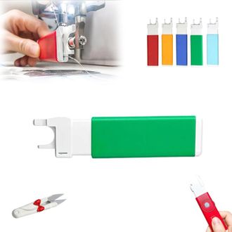 Generic Farbenfrohes Einf&auml;delwerkzeug F&uuml;r N&auml;hmaschinen, Automatischer Nadeleinf&auml;dler F&uuml;r N&auml;hmaschinen, Einfache Einf&auml;delhilfe F&uuml;r Allt&auml;gliche Kleidungsreparat